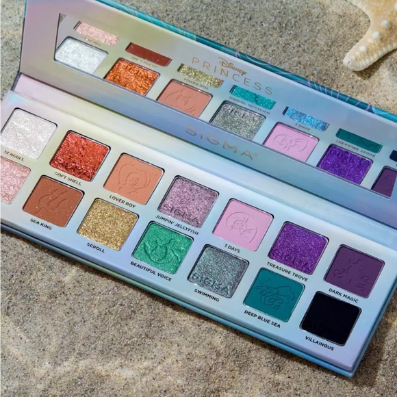 Sigma Beauty | Makeup | The Little Mermaid Eye Shadow Palette By Sigma ...